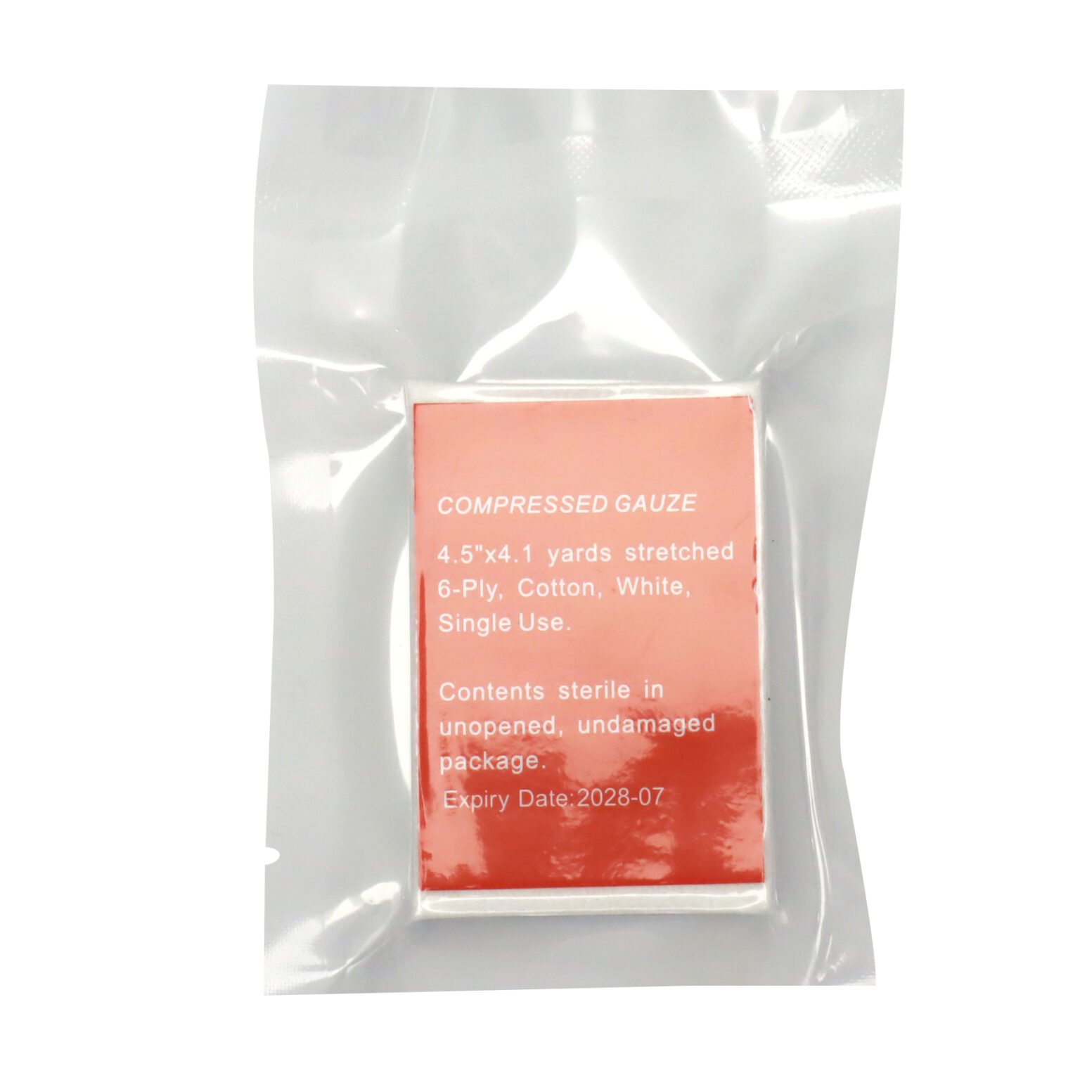Compressed Gauze Bandage - First Aid Supplies | First Aid Kits -Suzhou ...