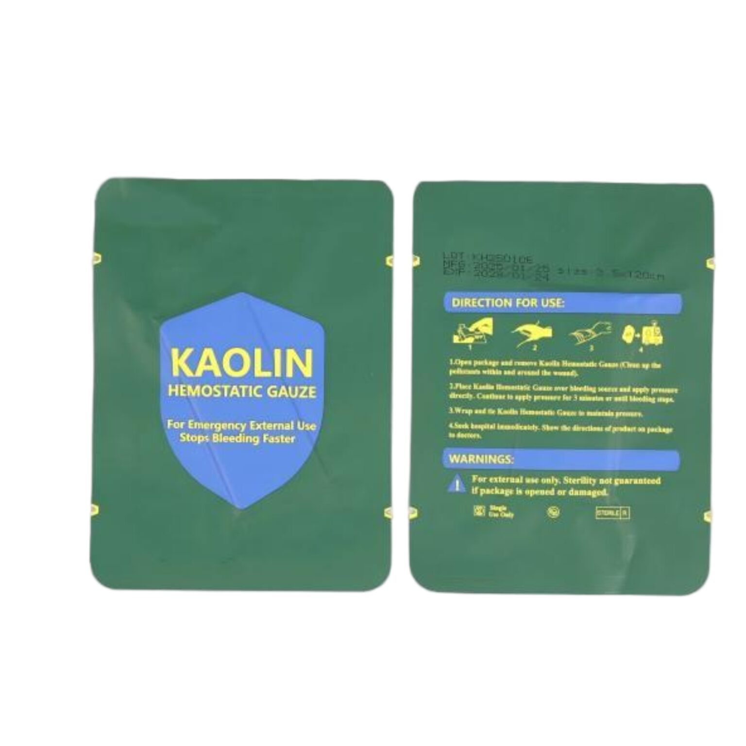 Kaolin Hemostatic Gauze – Suzhou Power Flower Biotech Co.,LTD